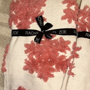 Rachel Zoe | Bedding | Rachel Zoe Pink Snowflake Blankets Final Mark ...